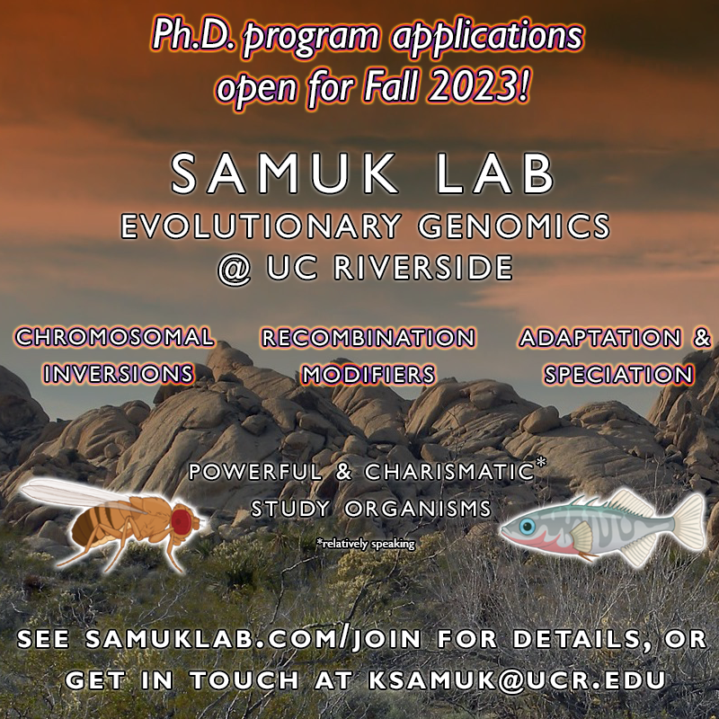 Kieran Samuk (@ksamuk@ecoevo.social) - ecoevo.social